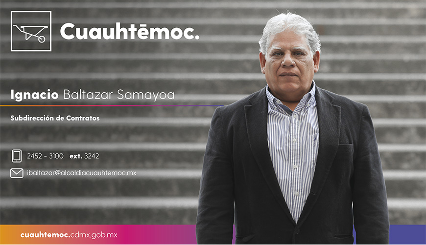 Ignacio Baltazar Samayoa – Alcaldía Cuauhtémoc