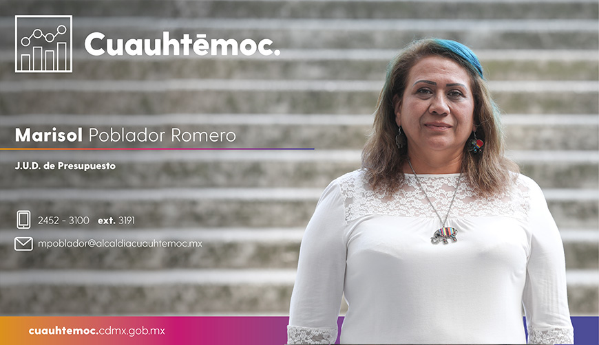 Marisol Poblador Romero – Alcaldía Cuauhtémoc