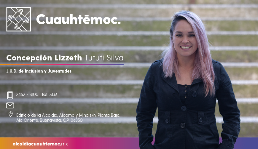 Lizzeth Tututi – Alcaldía Cuauhtémoc