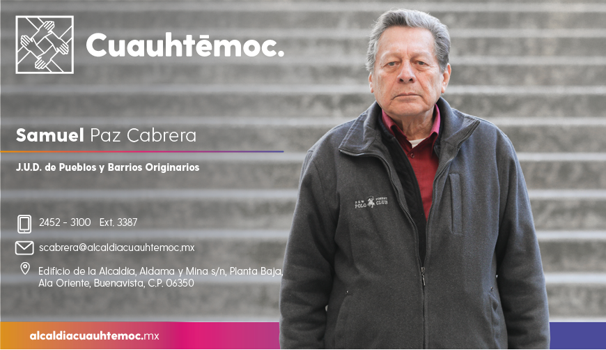 Samuel Paz – Alcaldía Cuauhtémoc