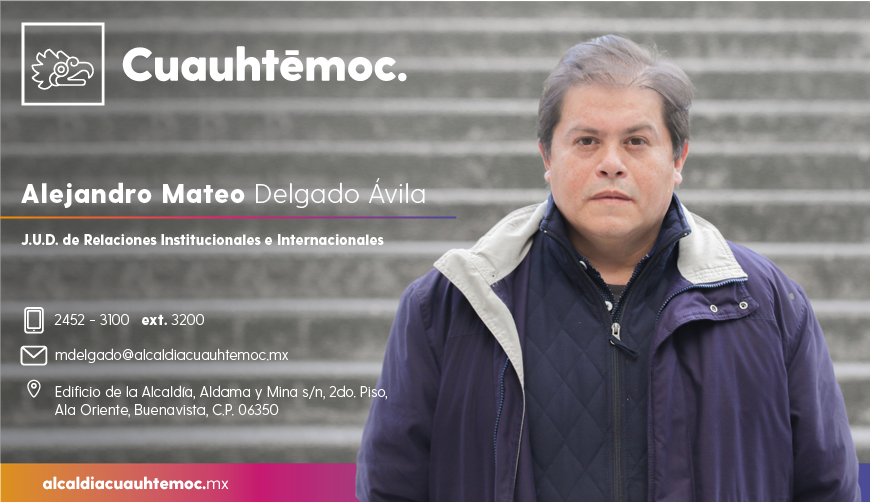 Alejandro Mateo Delgado – Alcaldía Cuauhtémoc