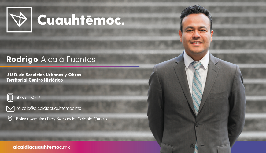 Rodrigo Alcala – Alcaldía Cuauhtémoc