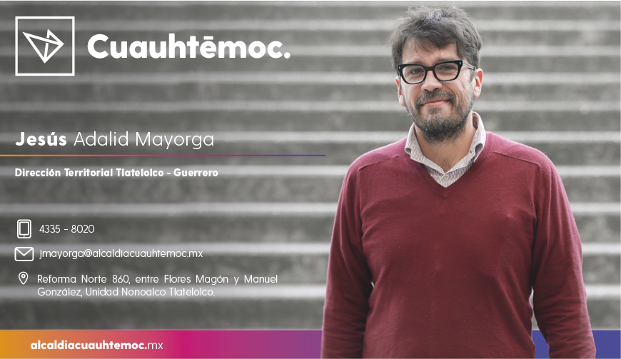 Jesús Adalid M – Alcaldía Cuauhtémoc