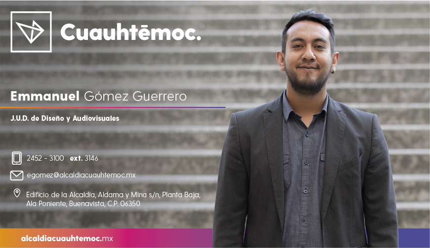 Emmanuel Gómez – Alcaldía Cuauhtémoc