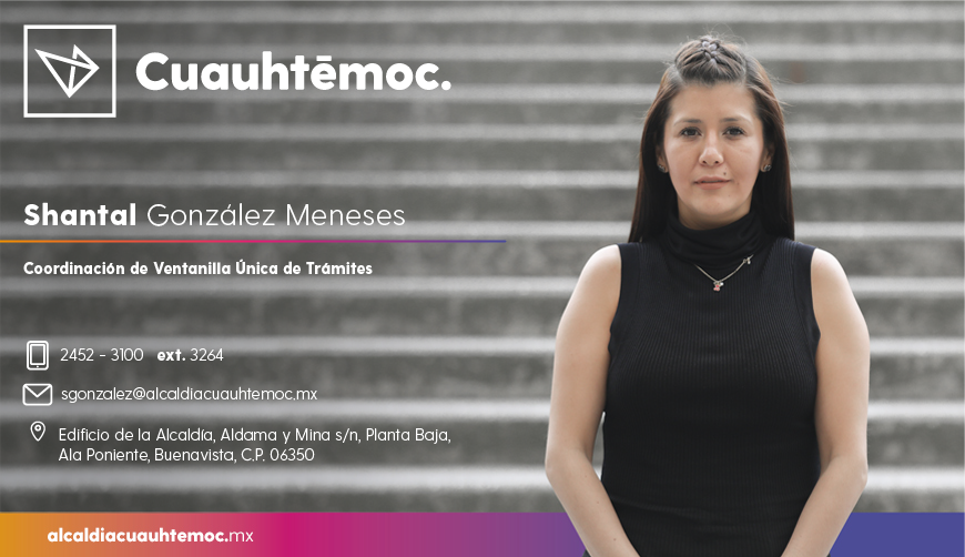 Shantal González Meneses – Alcaldía Cuauhtémoc